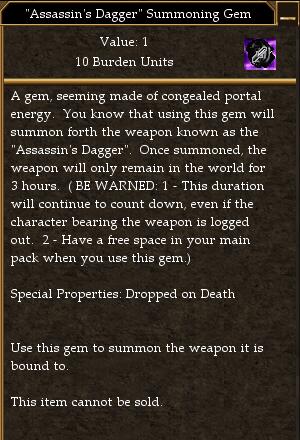 File:Assassin's Dagger Summoning Gem.jpg - Drunkapedia
